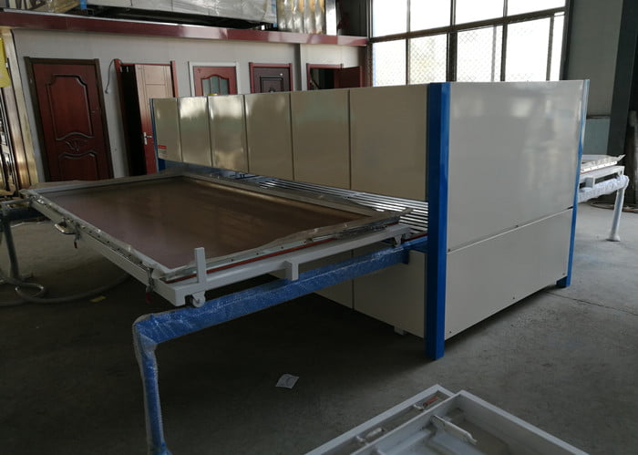 wood grain transfer printing machine